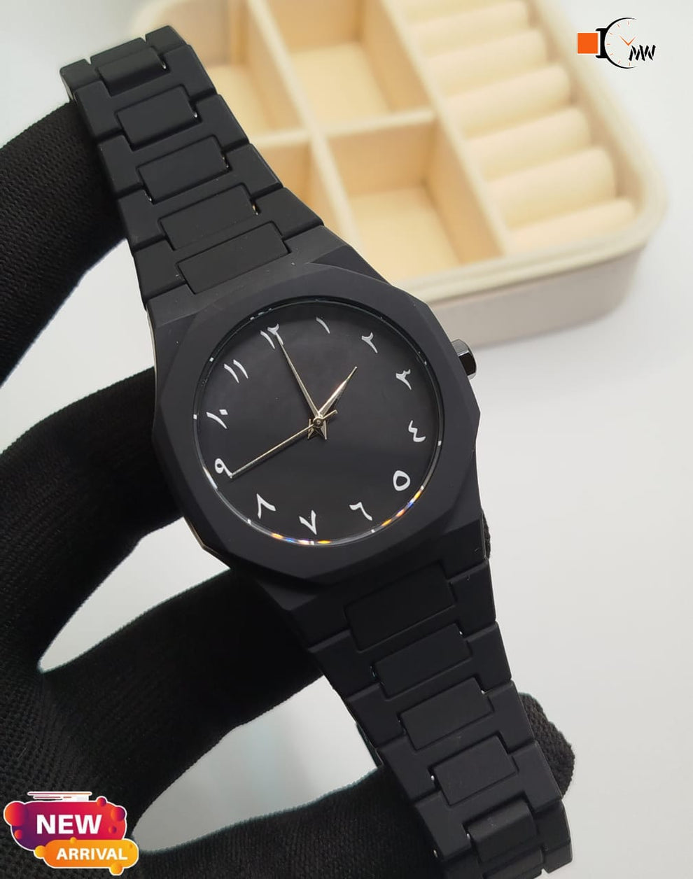 ARABIC BLACK AURA WATCH
